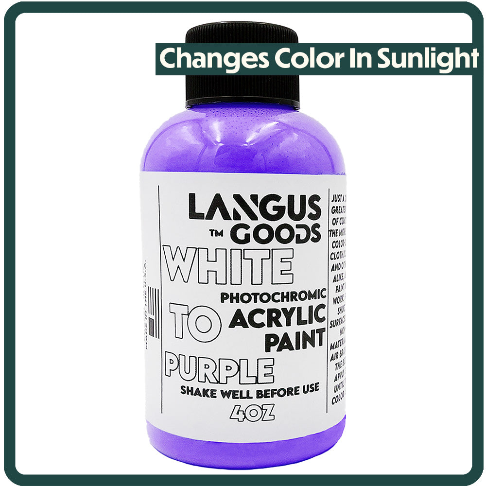 Color Changing Acrylic Paint - Build Your Sample Pack | Langus Goods